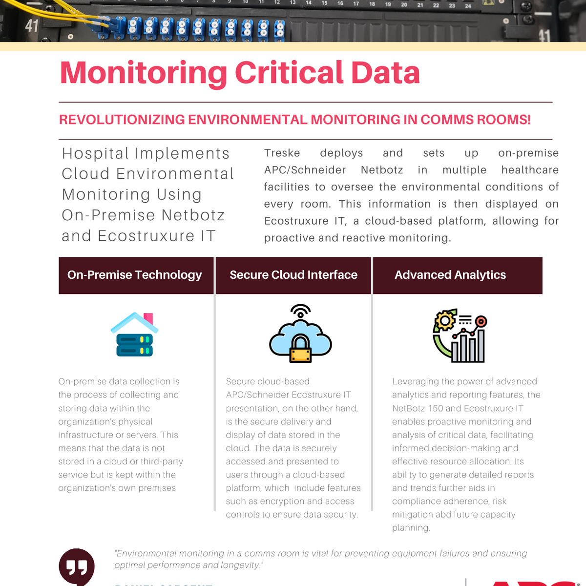 Monitoring Critical Data