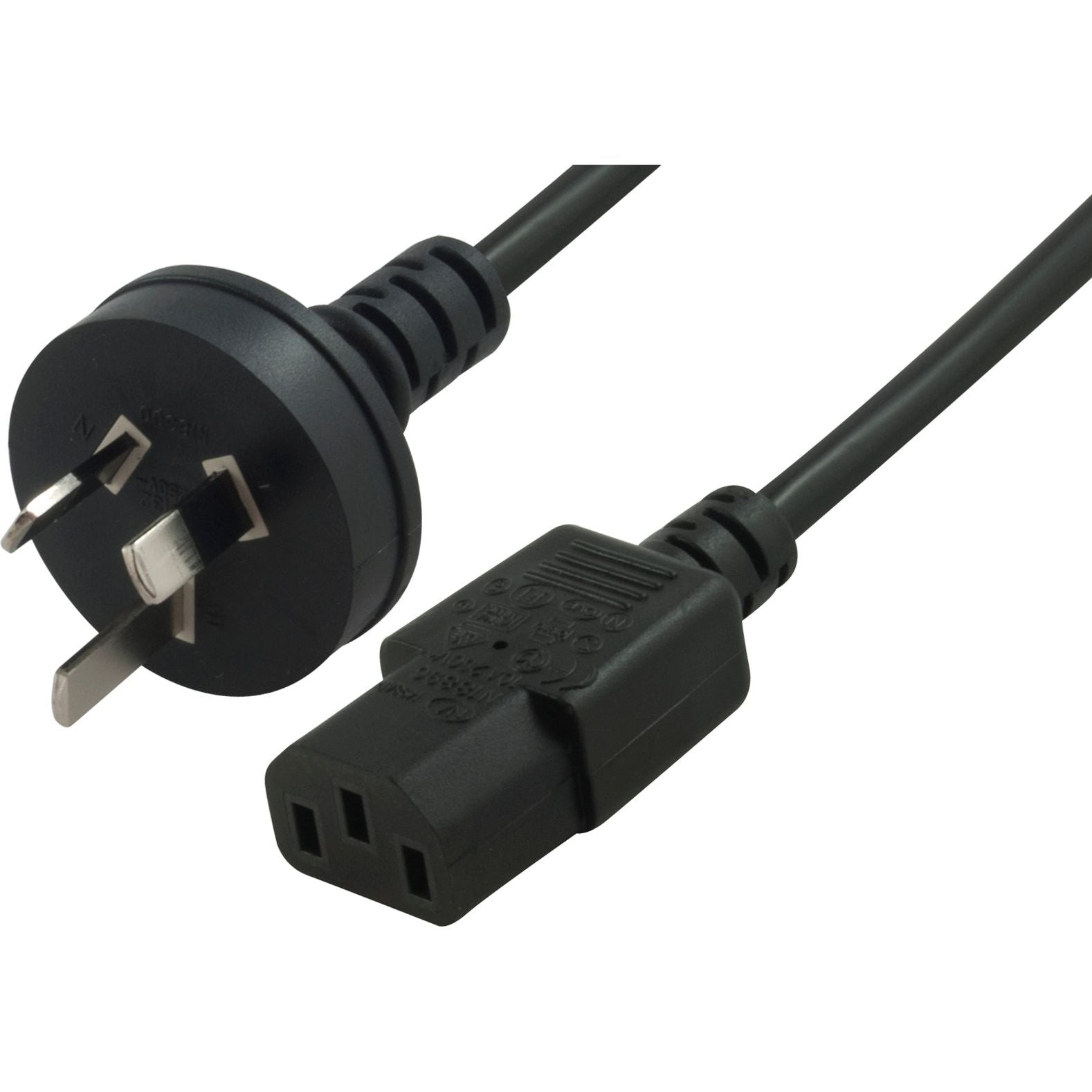 Blupeak Power Cable 3Pin AU Male to C13 Female – Treske Pty Limited