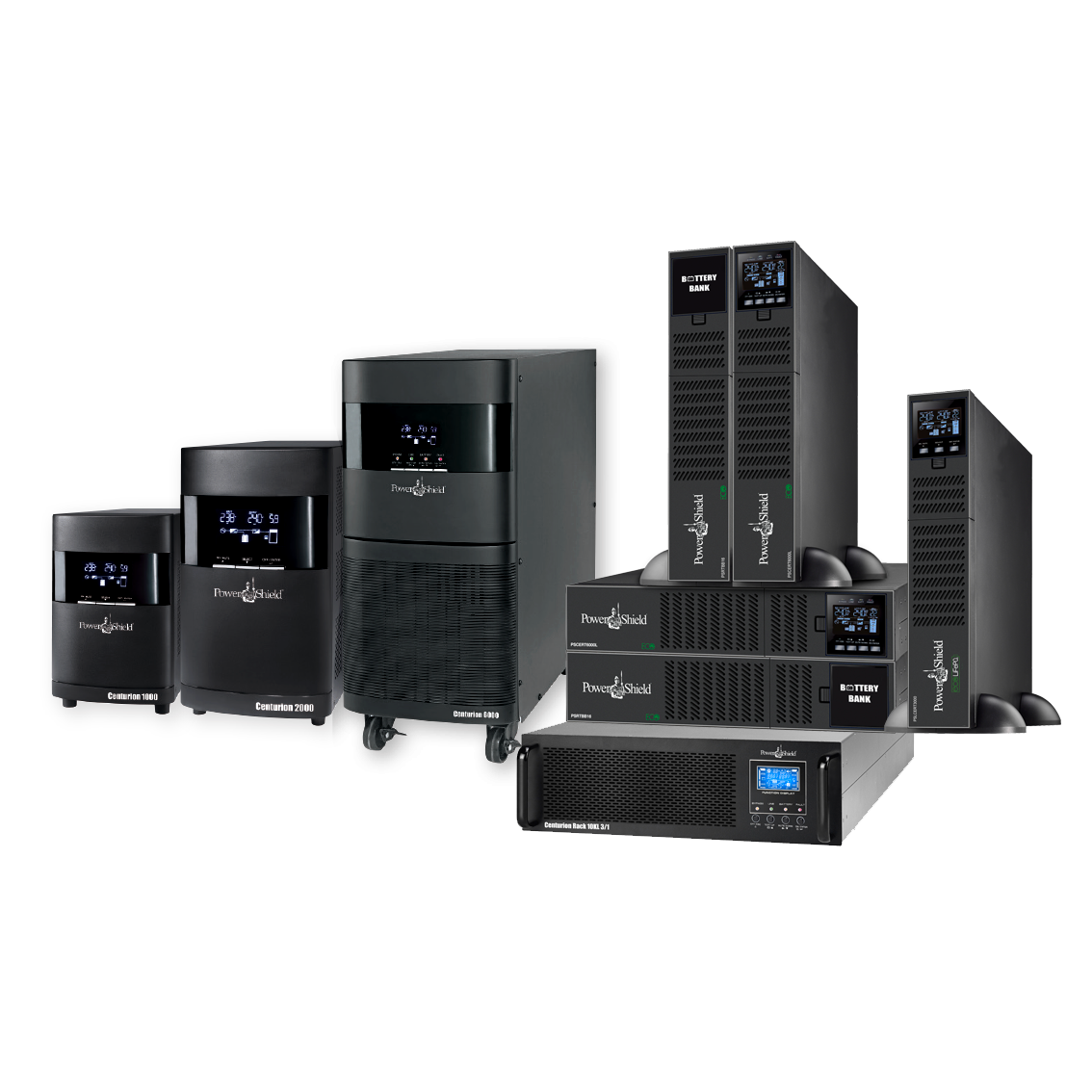 PowerShield Centurion RT Double conversion Long Run Model UPS 1kva-10k