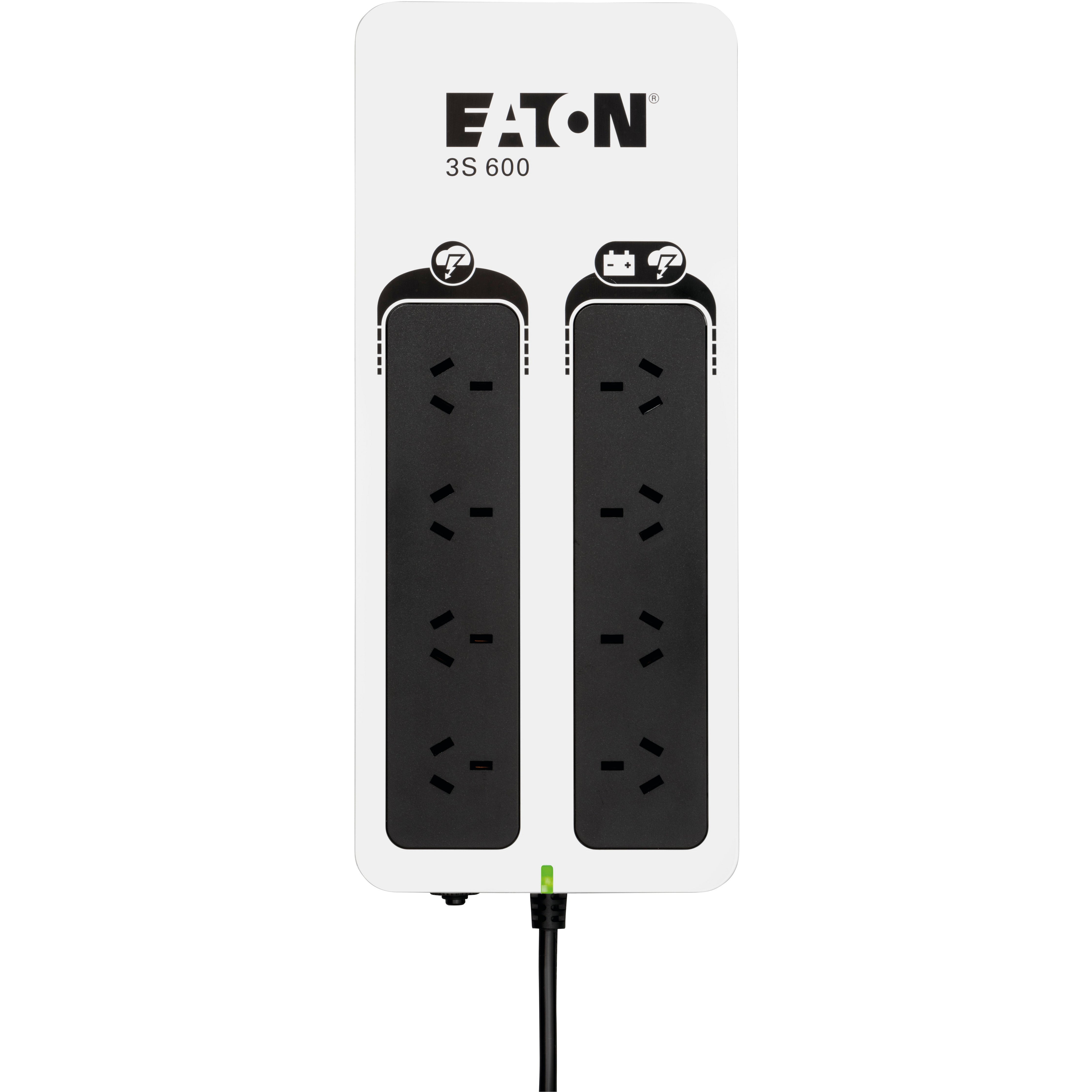 Eaton 3S Series Standby Power board style standby UPS ANZ GPO, USB ...
